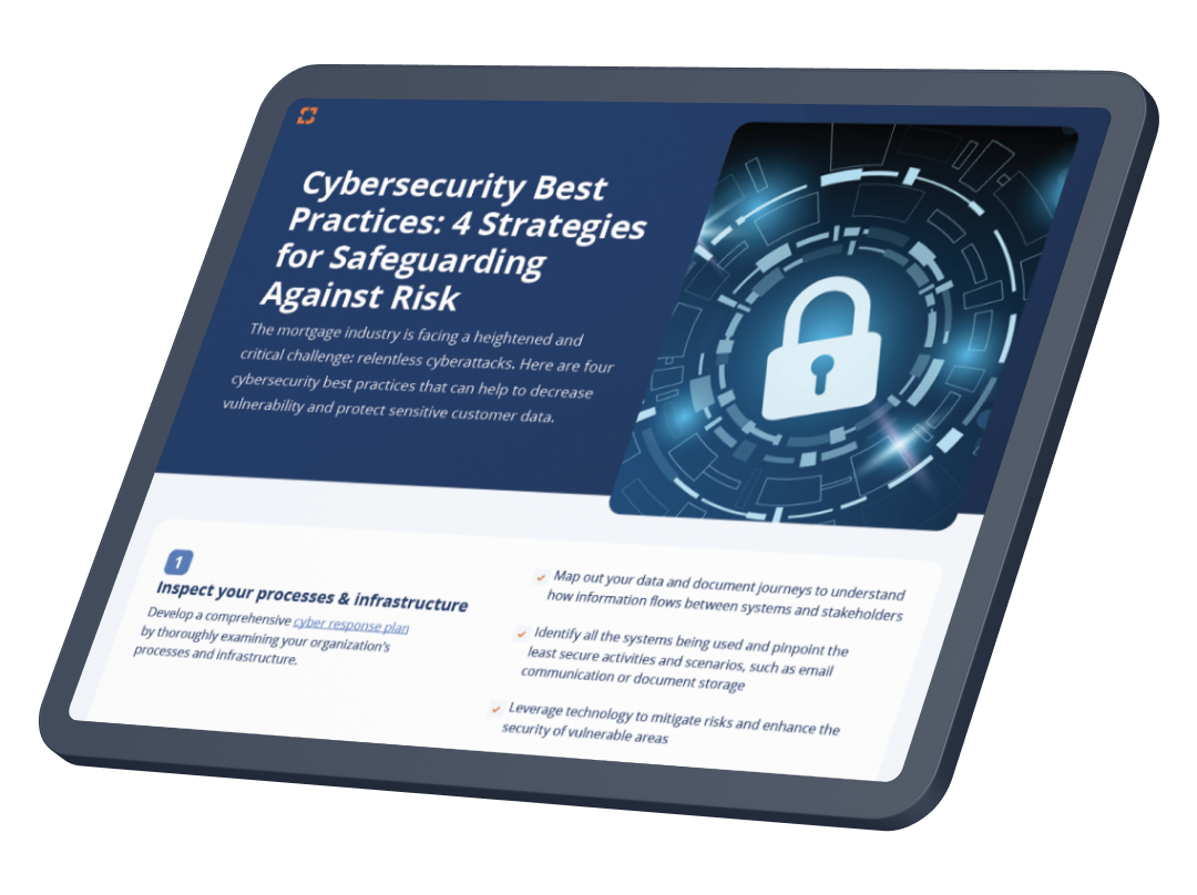 Checklist: Cybersecurity Best Practices for the Mortgage Industry Checklist: Cybersecurity Best Practices for the Mortgage Industry